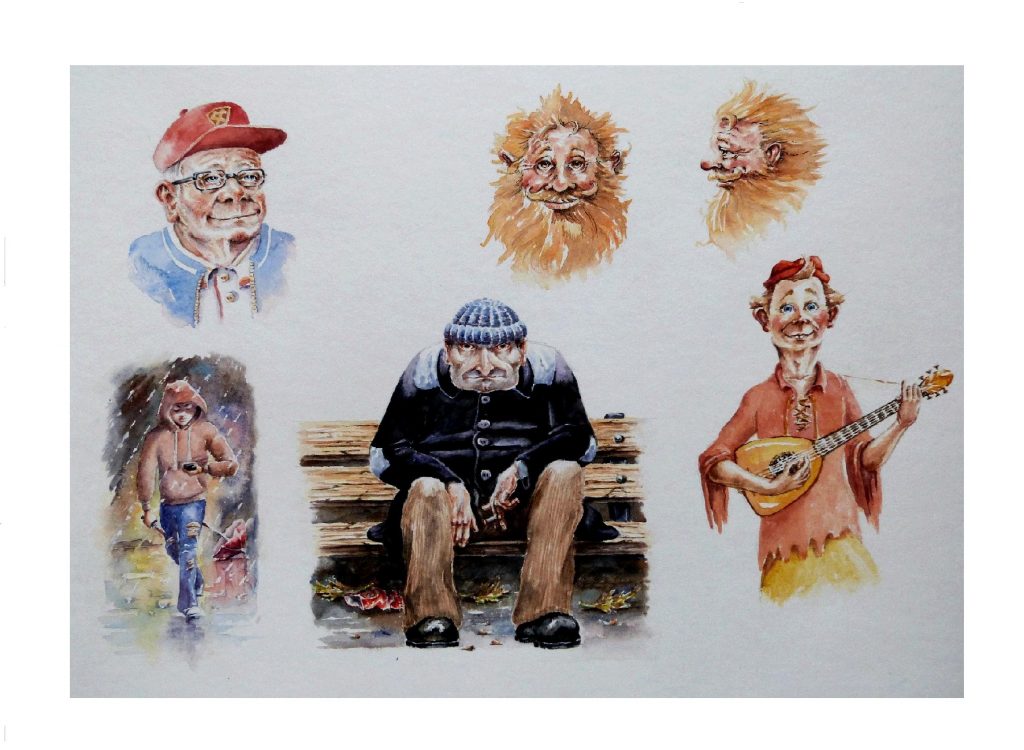 Character Study Illustrations | SC Artworks